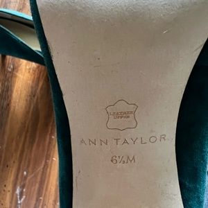 Ann Taylor | Shoes | Ann Taylor Green High Heels With Tassels | Poshmark